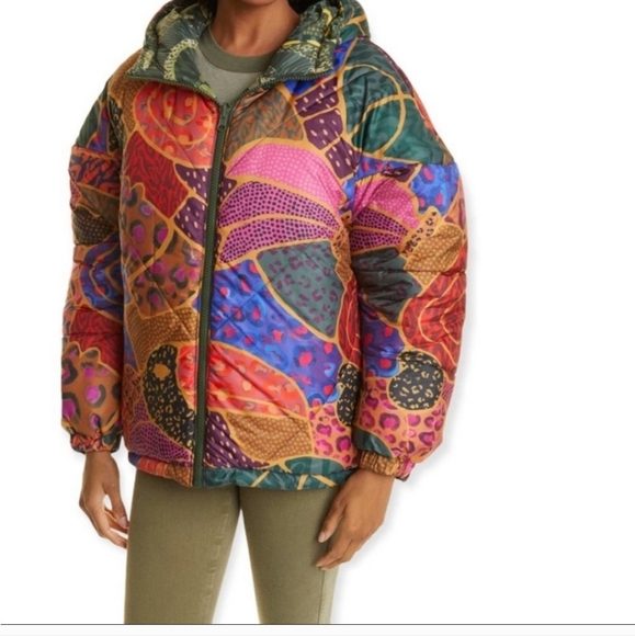 FARM Rio | Jackets & Coats | Nwt Farm Rio Puffer | Poshmark